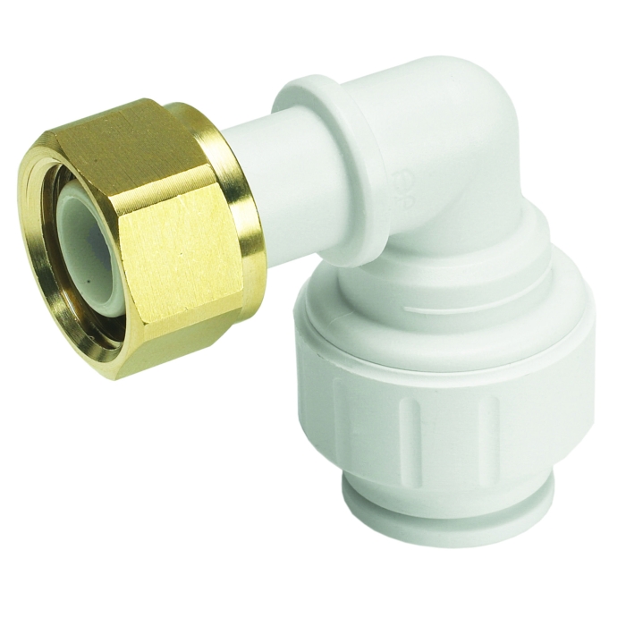 JG Speedfit Bent Tap Connector Plastic Fitting 10 1/2 Inch PEMBTC1014